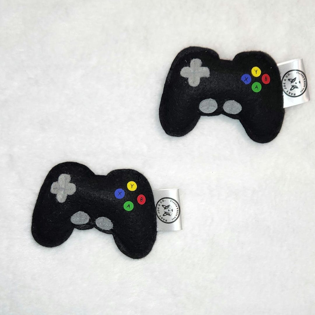 Felt Video Game Controller Cat Toy: Organic Catnip & Silvervine - Etsy
