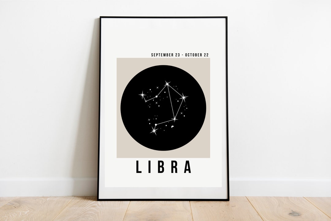 Libra Zodiac Sign, Libra Constellation, Digital Zodiac Download ...