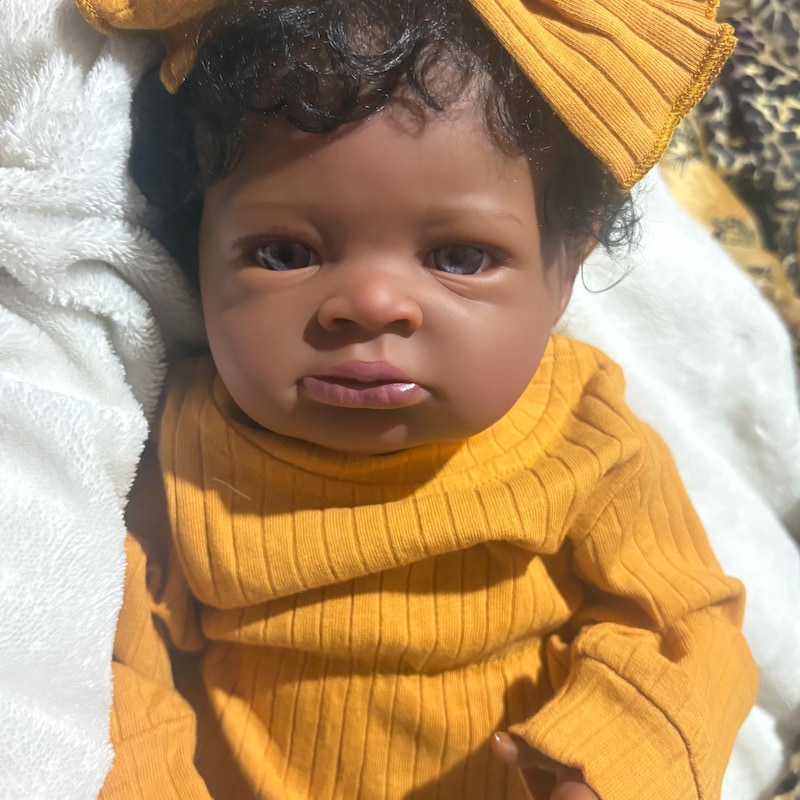 Full Body Silicone Baby Doll Eyes Open - Etsy