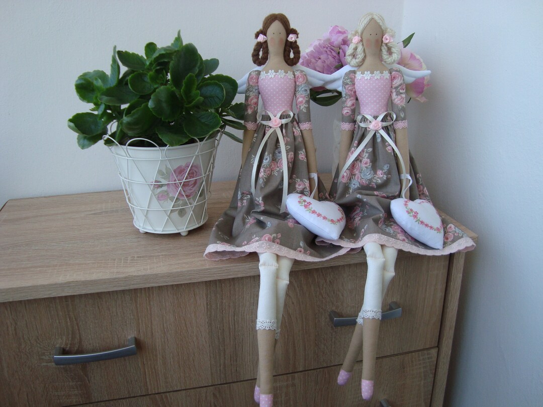 Handmade Tilda Angel Doll Soft, Pastel, Creative Fabric Perfect ...