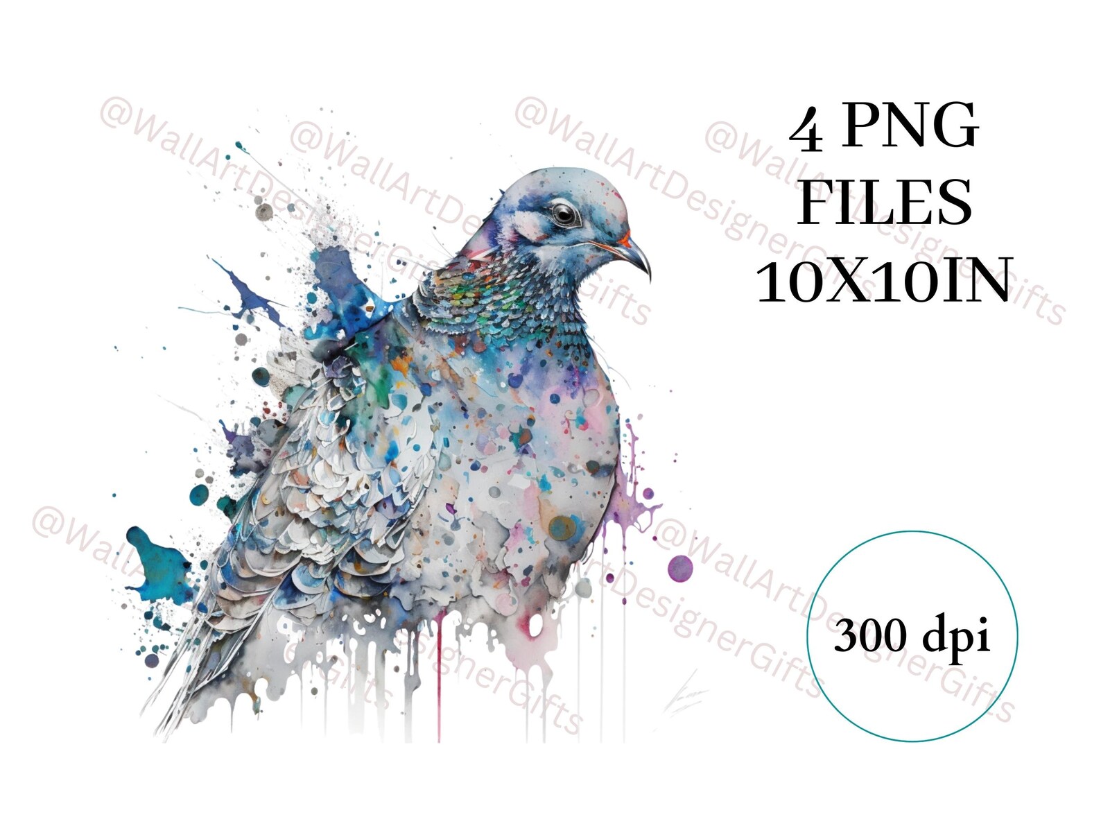 Doves Watercolor Clipart, Doves Watercolor, Doves Clipart PNG ...