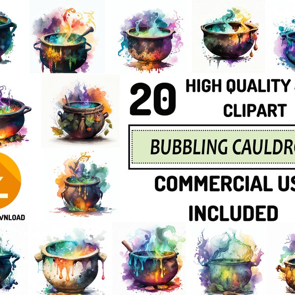 Bubbling Cauldron - Etsy