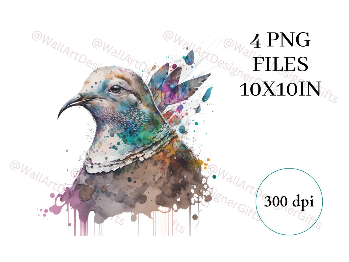 Doves Watercolor Clipart, Doves Watercolor, Doves Clipart PNG ...