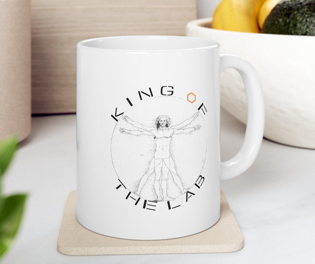 King of the Lab Mug - Jeffersonian Logo, Bones TV Show Inspired Ceramic ...
