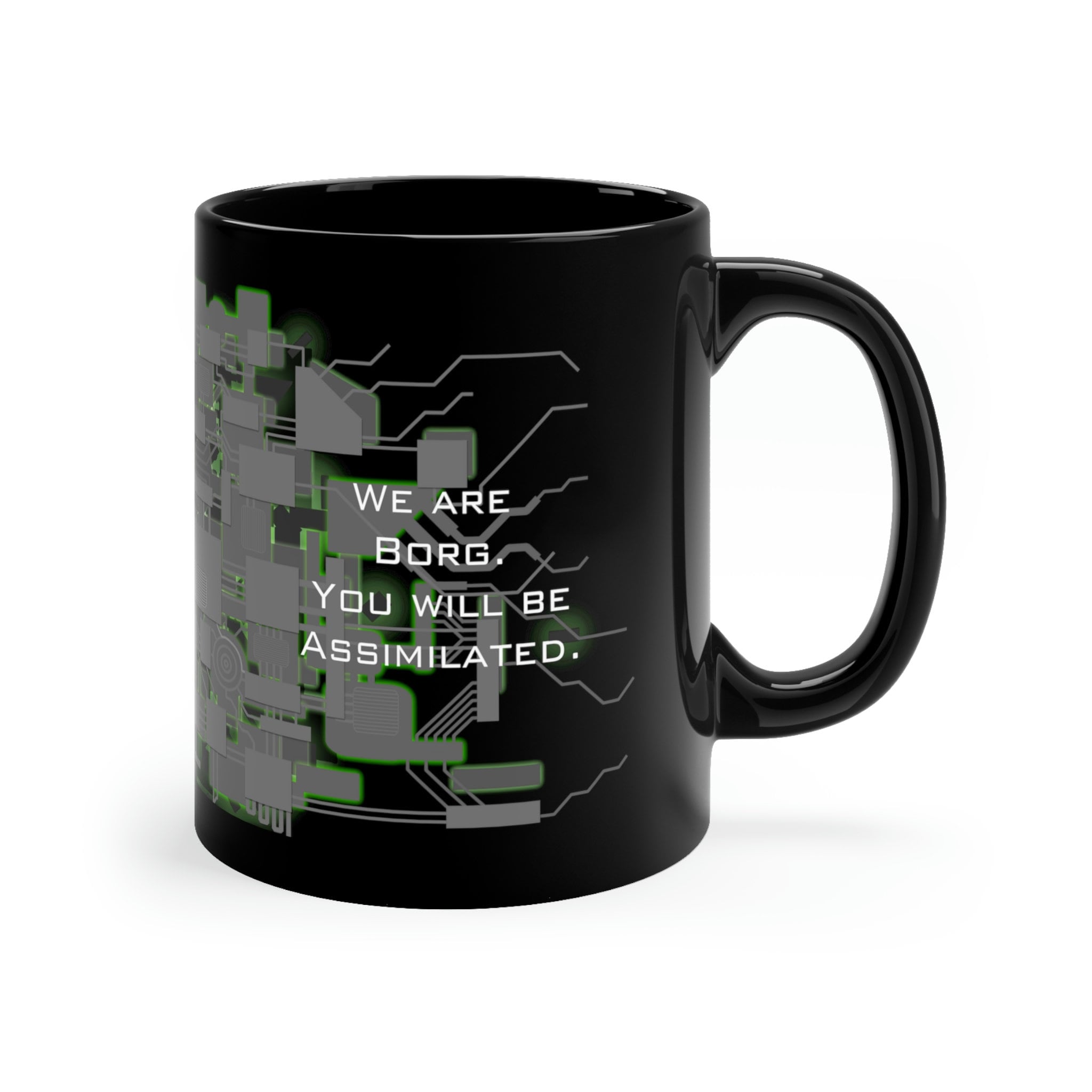 We Are Borg - Villains, Circuitry Sci Fi Gifts - Etsy