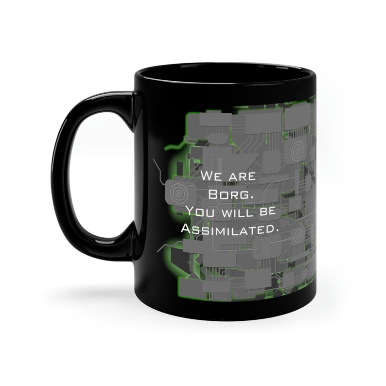 We Are Borg - Villains, Circuitry Sci Fi Gifts - Etsy
