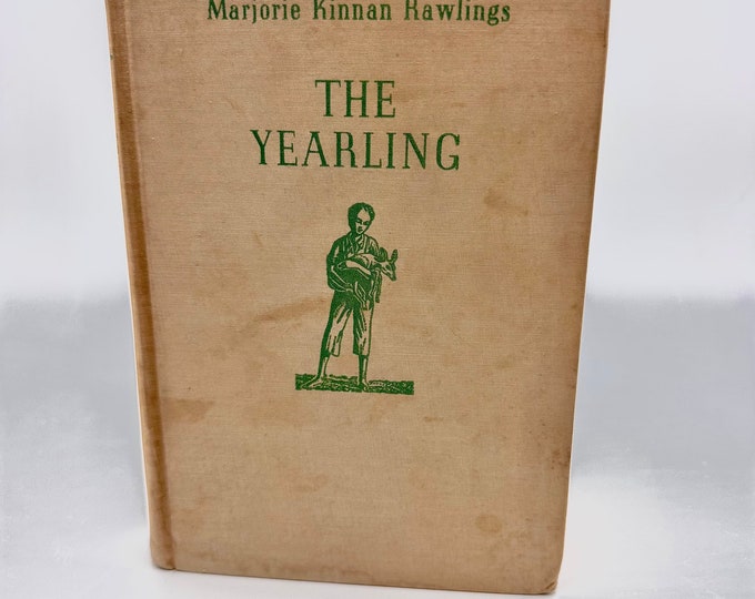 First Edition Circa 1938 Marjorie Kinnan Rawlings the Yearling ...