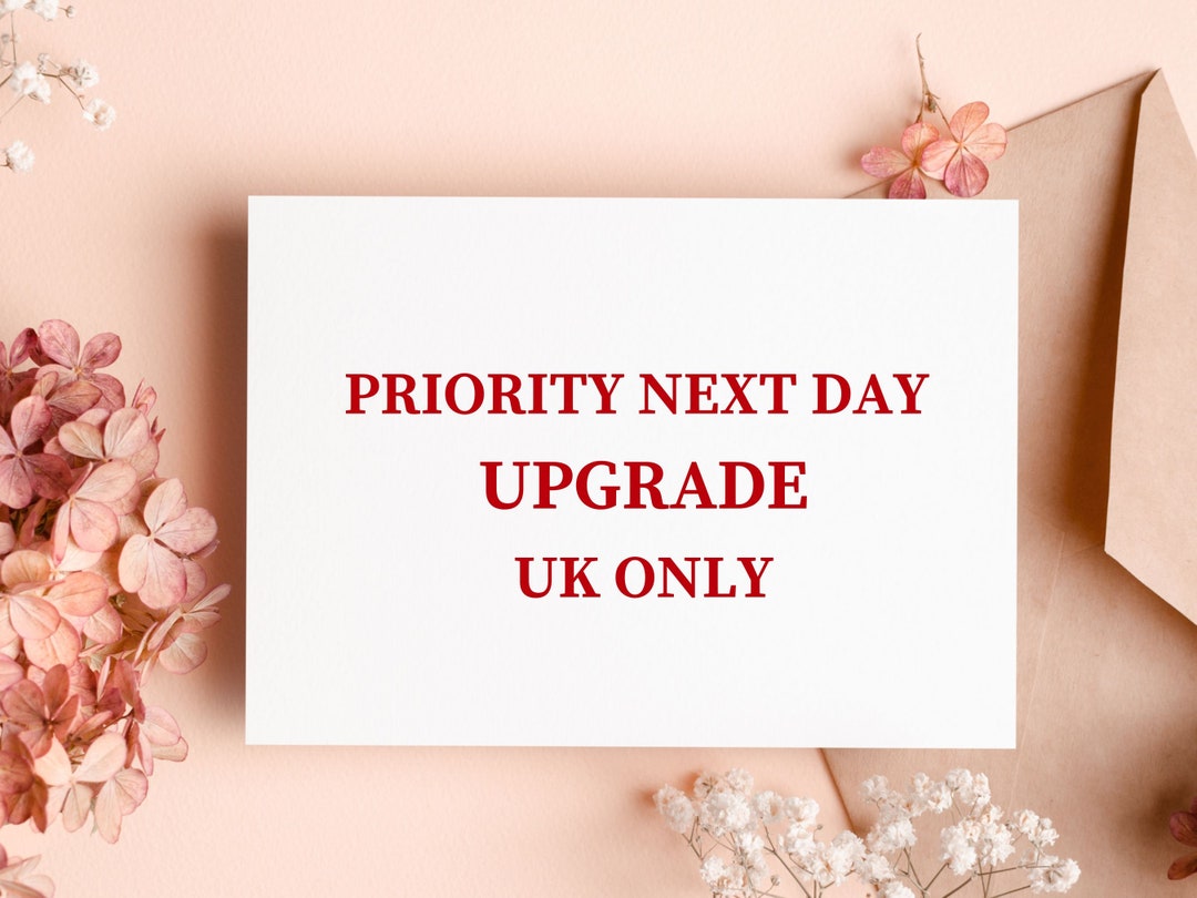 Priority Postage for UK Orders - ADD ON Only / Next Day Royal Mail ...