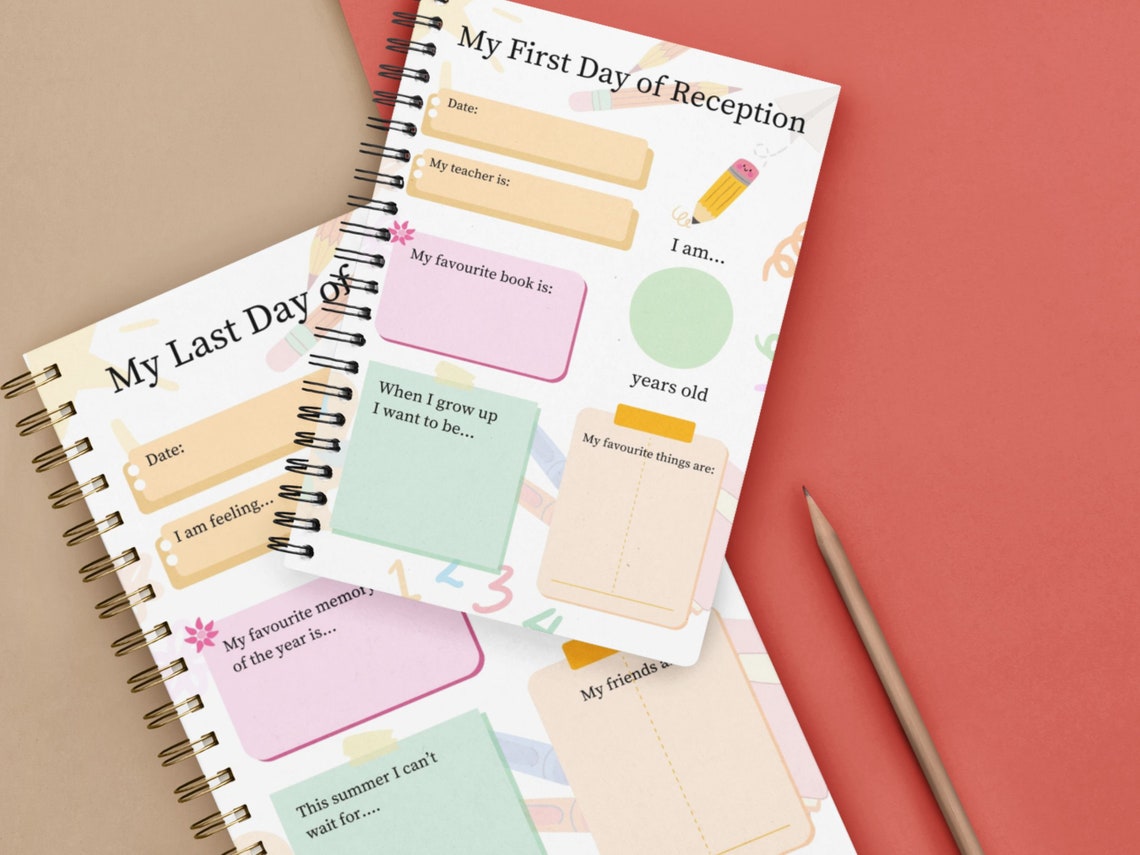 School Memory Year Record Book for Kids, Memories Journal Children's ...