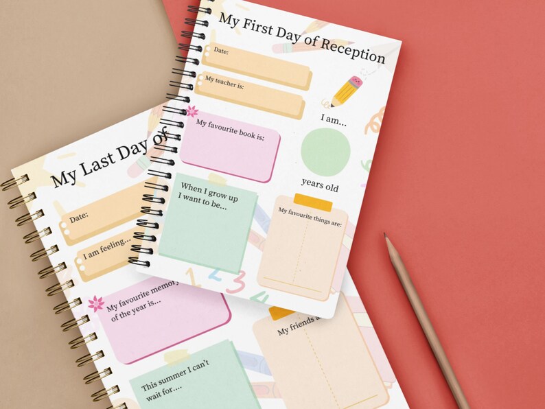 School Memory Year Record Book for Kids, Memories Journal Children's ...