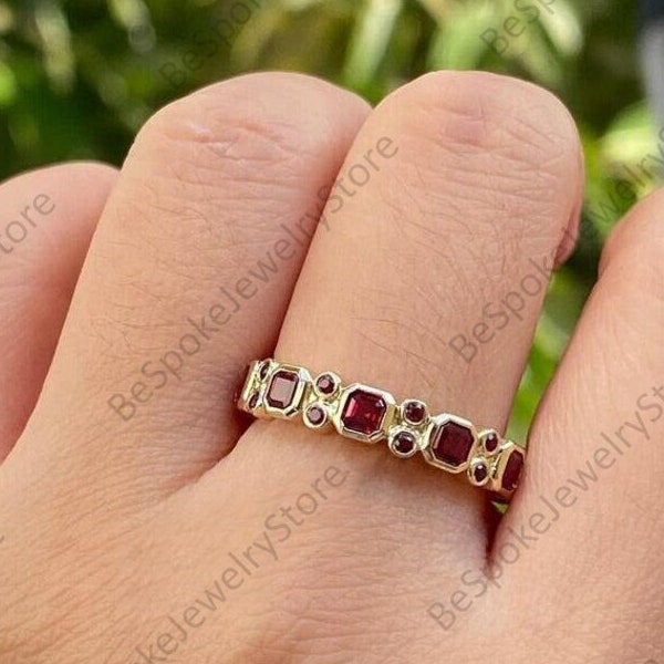 Princess Cut Ruby - Etsy