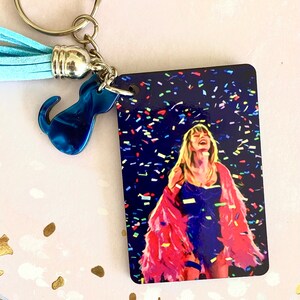CUSTOM Eras Keychain Taylor Swift Keyring Handprinted Handmade Eras ...