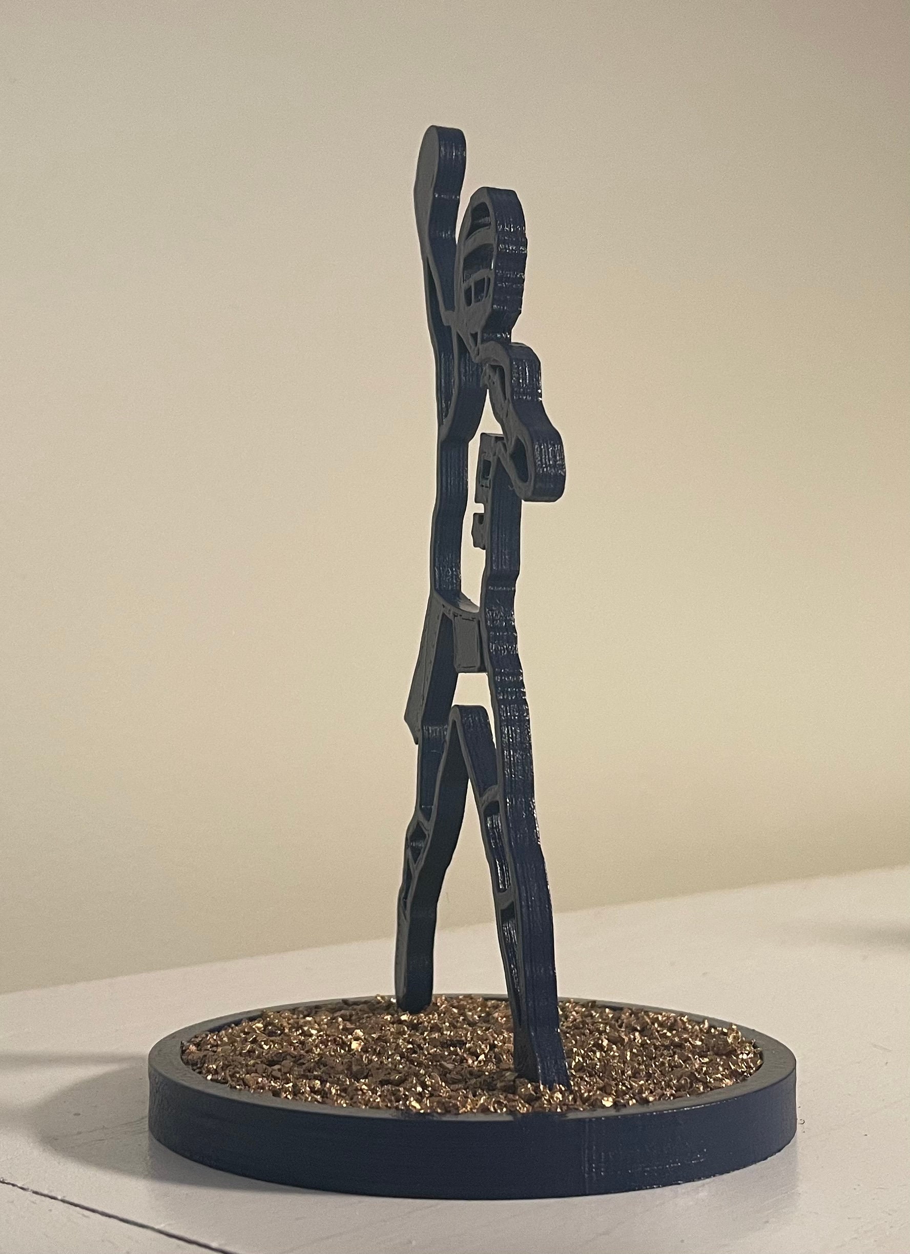 Custom 3D Silhouette Figure - Etsy