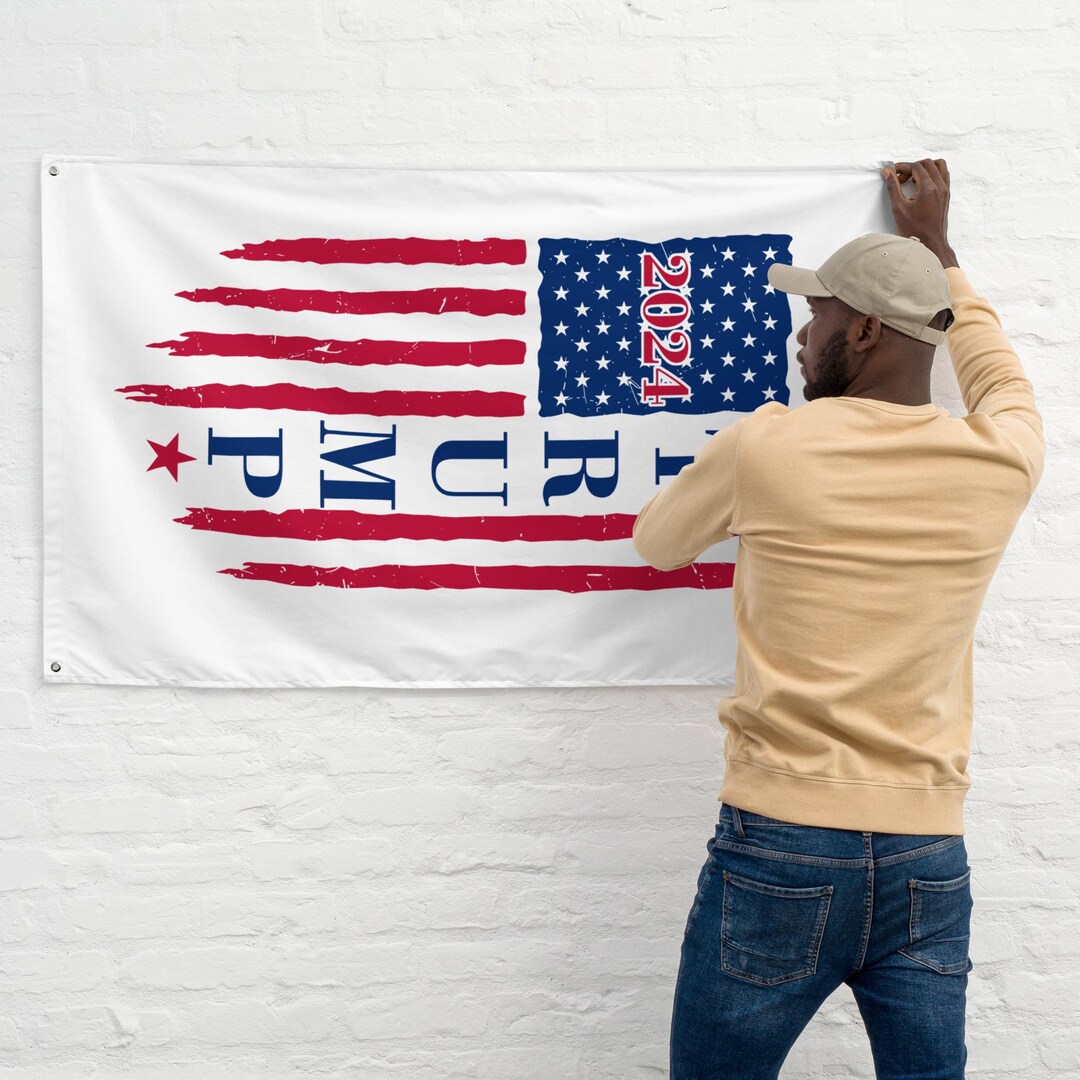Trump 2024 Flag, Vance, President Trump, Trumpamania,republican,donald ...