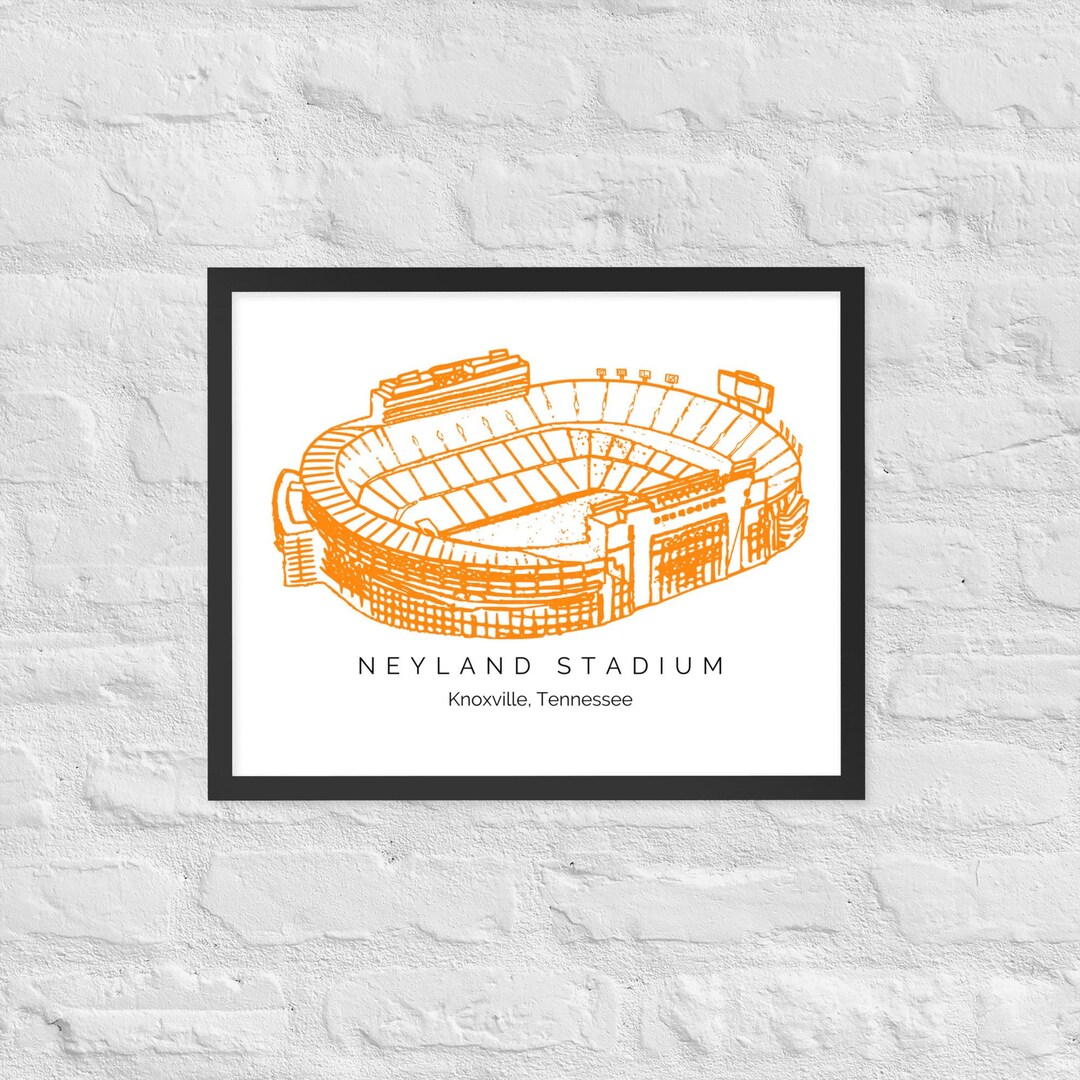 Neyland Stadium Picture With Frame, Neyland Stadium Poster, Framed ...