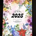 2025 Botanical Wall Calendar, A4 Flower Calendar, Monthly Calendar ...