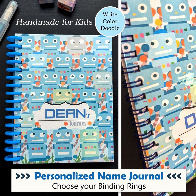 Kids Notebook - Etsy