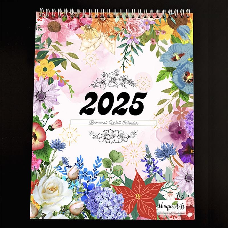 Flower Calendar - Etsy