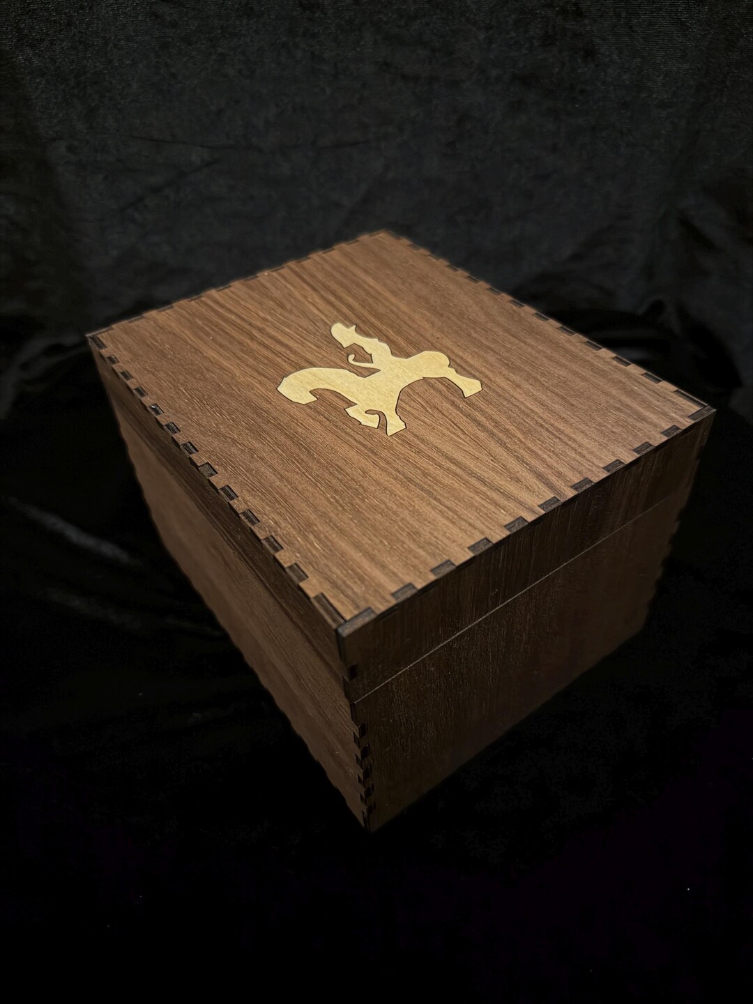 Walnut Box With Customer Mcescher Tessellation Patterns and False ...