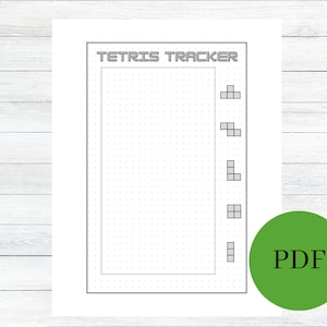 Tetris Tracker - Etsy