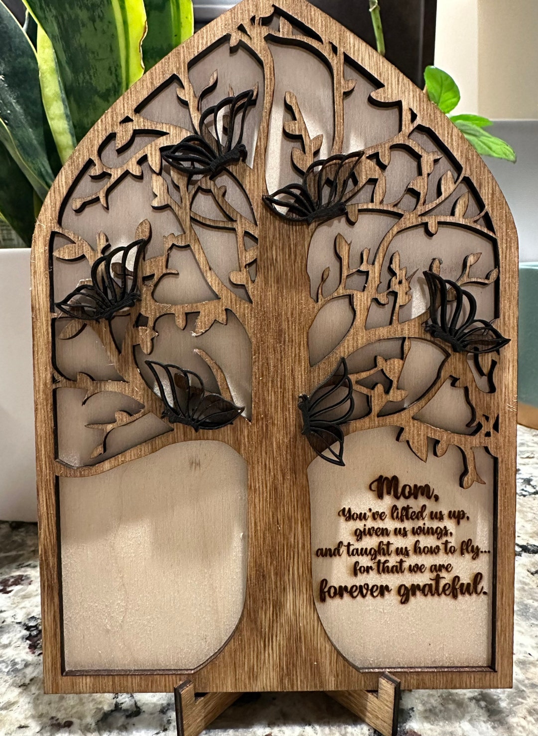 Butterfly Family Tree for Mothers Day or Grandma / Butterflies / Tree ...