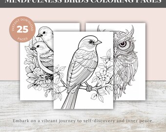 Zen Mindfulness Coloring Pages, Simple Coloring Book, Printable ...