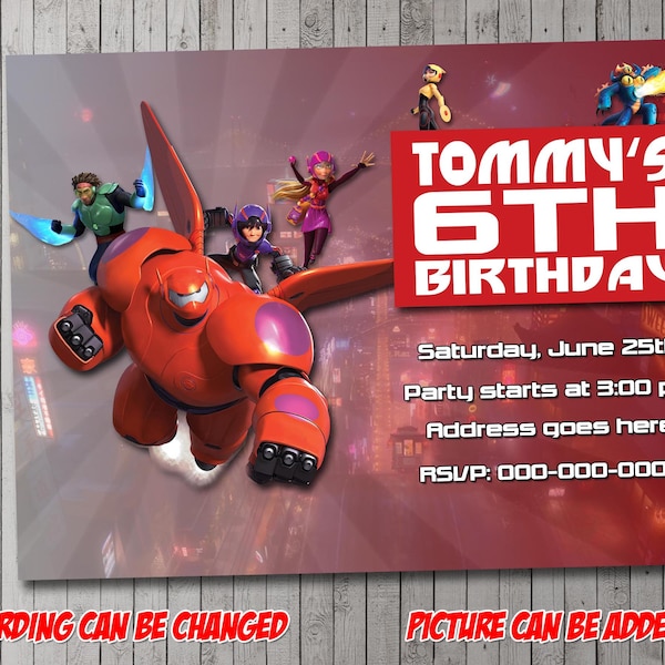 Baymax Thank You Card - Etsy