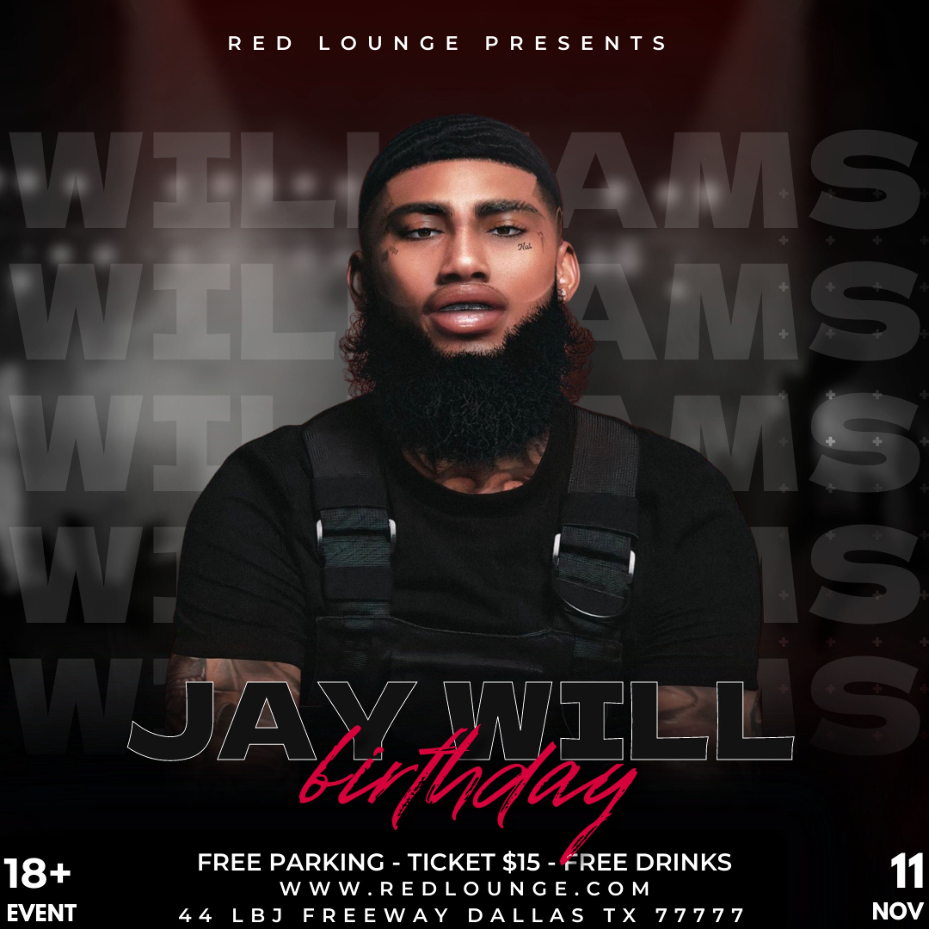 Male Birthday Party Flyer, Club Flyer Template for Canva, DIY Event ...