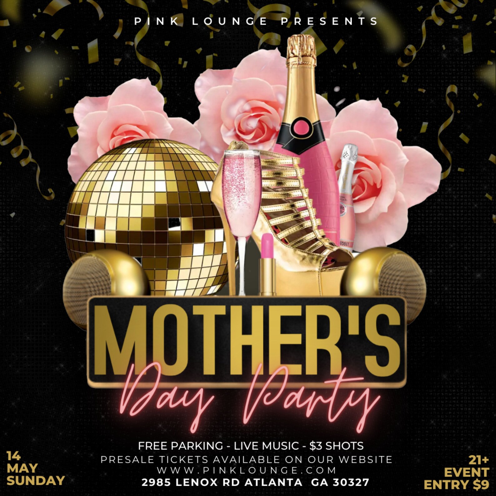 Mothers Day Event Flyer, Mothers Day Party Flyer, Mother Day Club ...