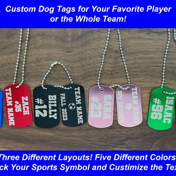 Etched Dog Tag - Etsy