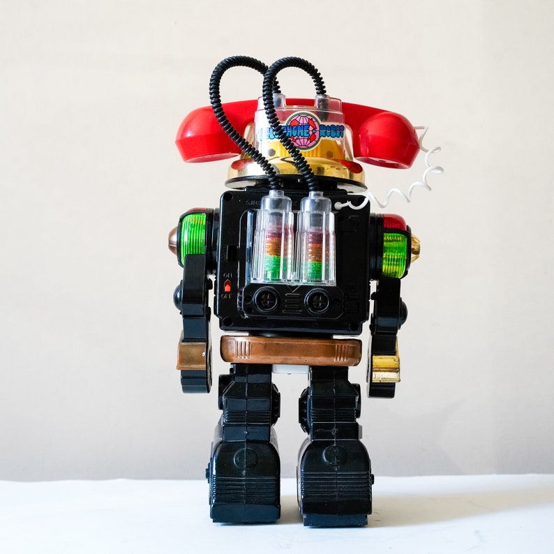 Tel-robot 80s Rare Vintage Toy SJM Taiwan - Etsy