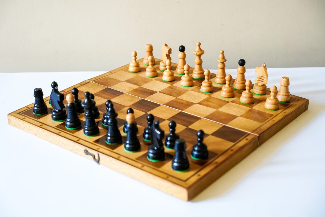 Coffee House Chess Set 70s, Polish Coffee House Style Chess Set With ...