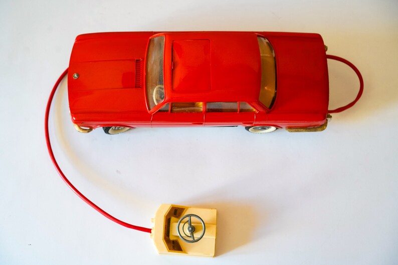 Big BMW 1500 Remote Controlled Toy Car 70/80s FRANCE JOUETS With ...