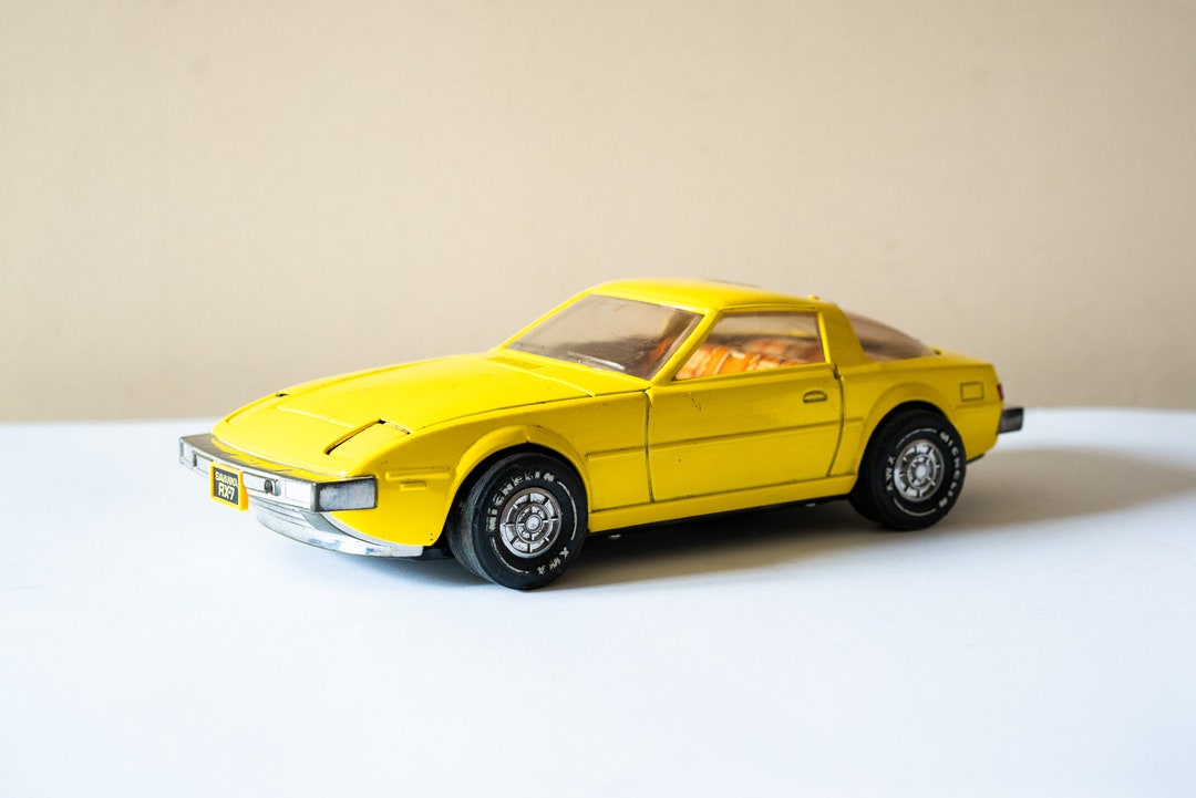 Mazda Savanna RX-7 ICHIKO 60/70s Japan Tin Car, Vintage Toy | WORKS - Etsy