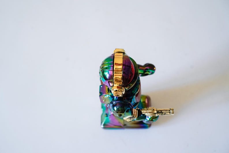 Vintage Toy SONIC Gun Robot 80s Fancy Multi-color Robot With Original ...