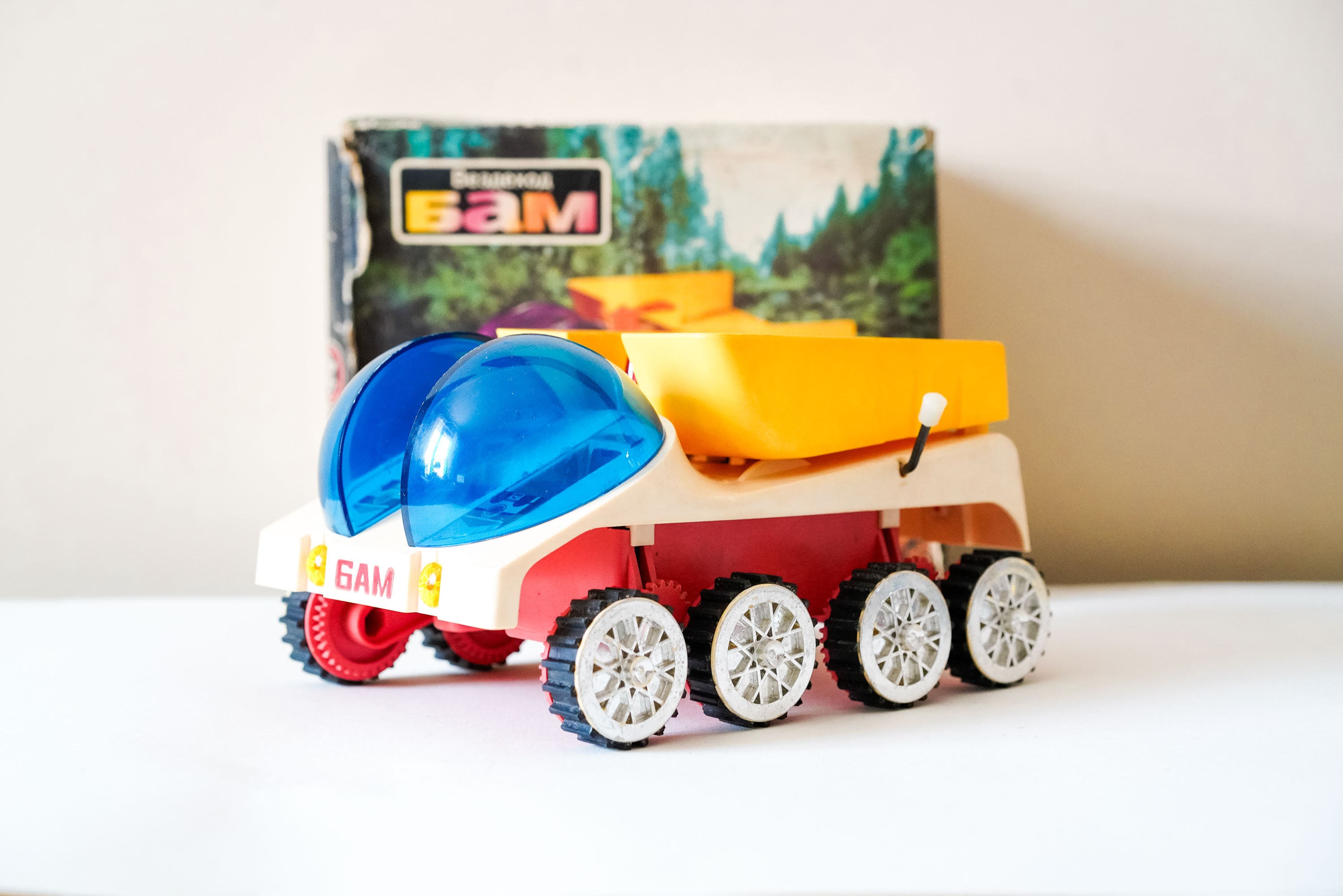 Cool Space Truck bam 80s Soviet Space Battery Opp Toy Works - Etsy
