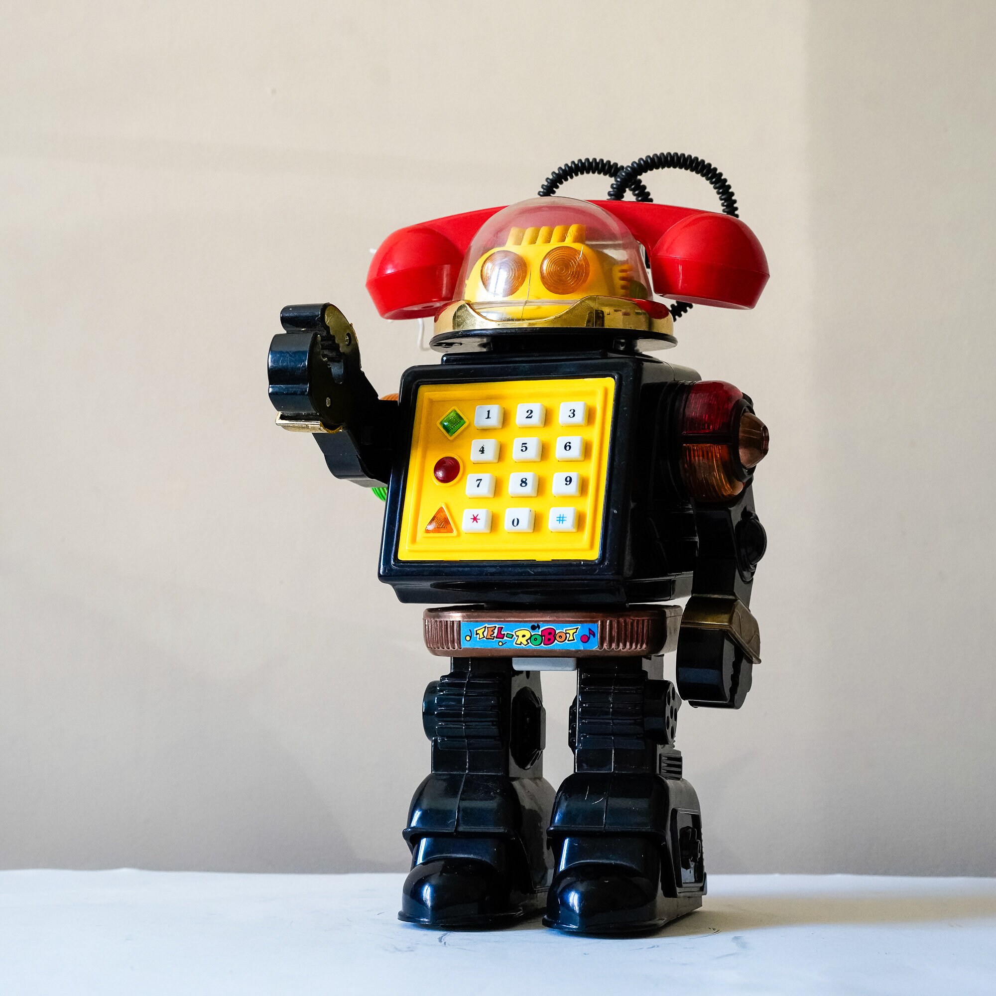 Tel-robot 80s Rare Vintage Toy SJM Taiwan - Etsy