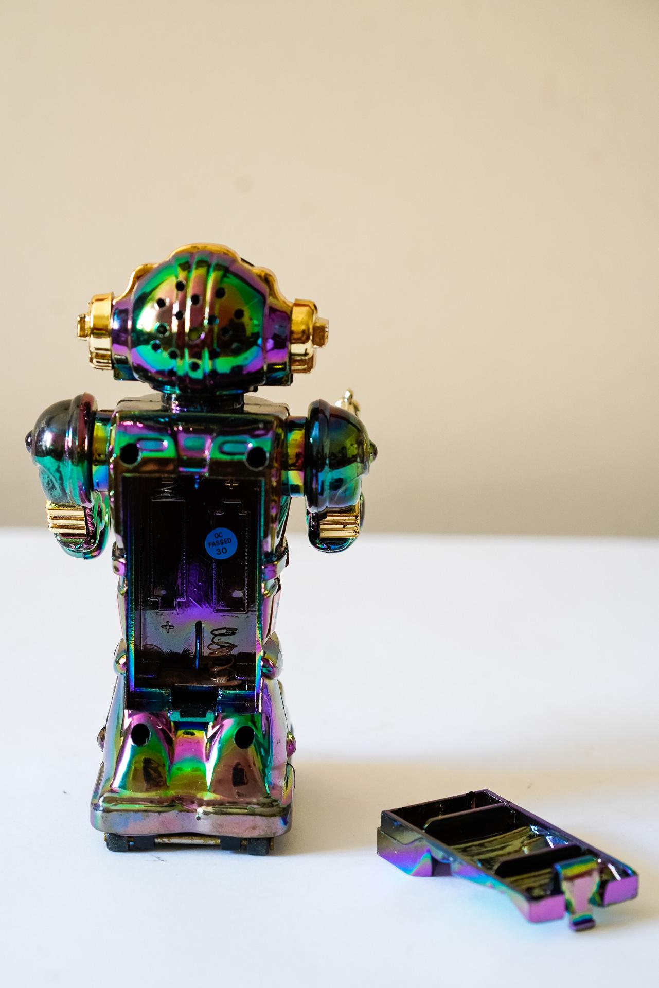 Vintage Toy SONIC Gun Robot 80s Fancy Multi-color Robot With Original ...