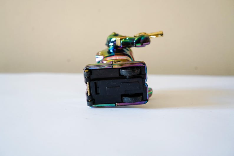 Vintage Toy SONIC Gun Robot 80s Fancy Multi-color Robot With Original ...