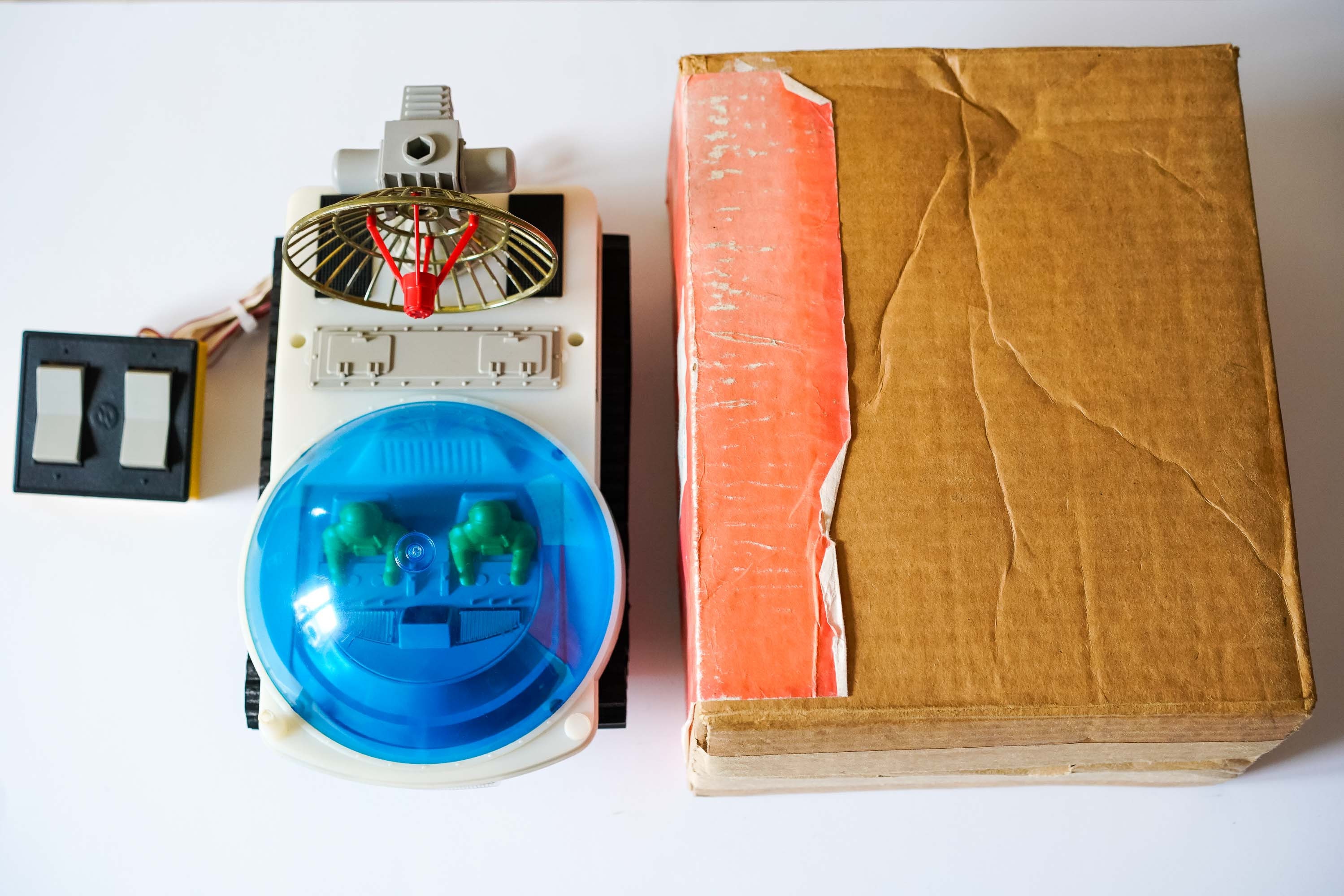 Intercosmos Soviet CCCP Moonrover 80s Remote Control Vintage Space Toy ...