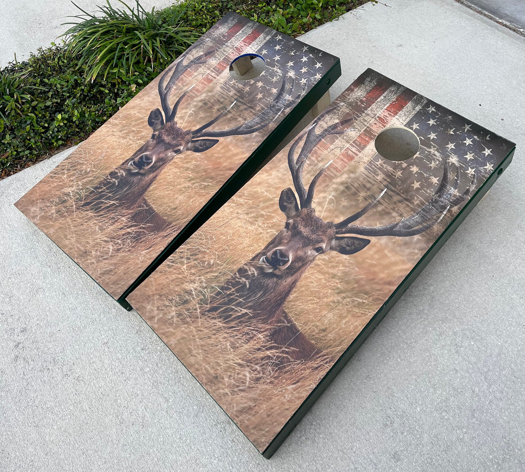Custom Cornhole Wrap Boards Vinyl Wrap Cornhole Boards Outdoor Lawn ...