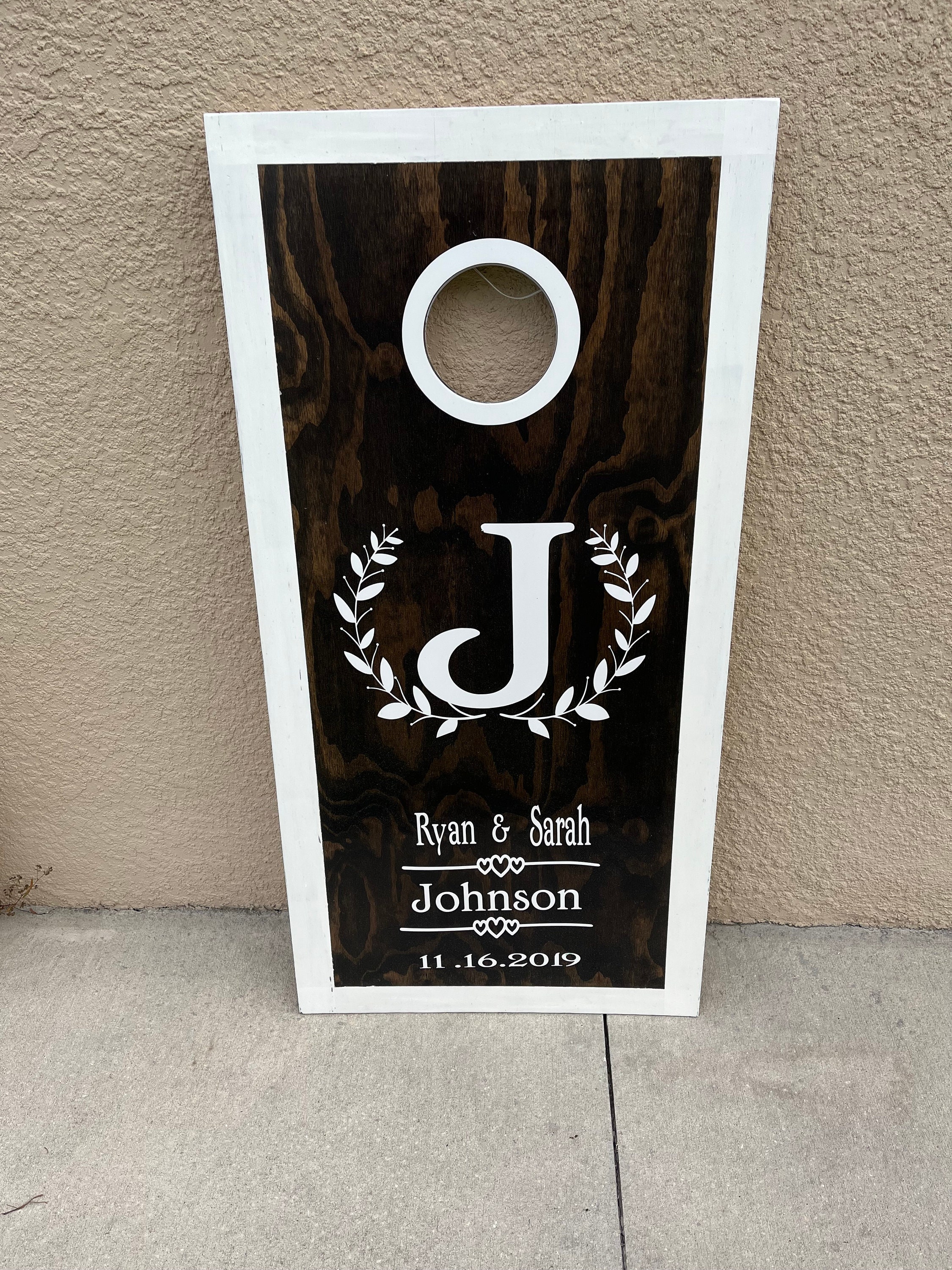 Custom Cornhole Wrap Boards Vinyl Wrap Cornhole Boards Outdoor Lawn ...