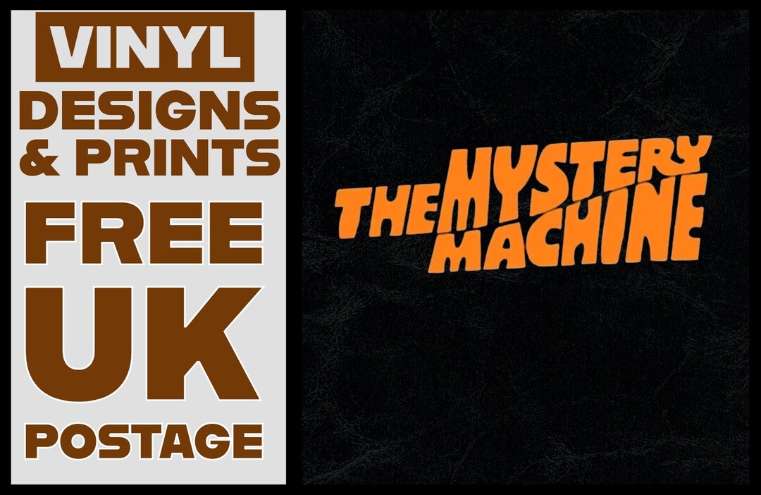 5" Mystery Machine X2 Vinyl Stickers – Scooby-doo Van Decals for Cars ...
