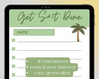 Orange Themed To-do List Digital Planner (A4) | Made for Printing ...