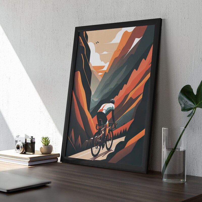 Cycling Art - Etsy