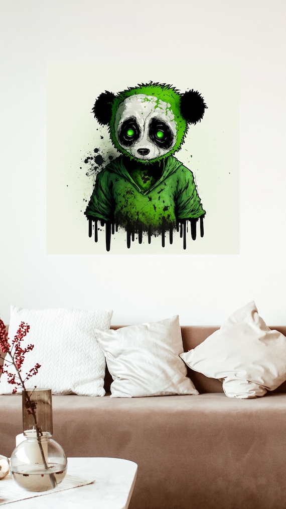 Zombie Panda Wallpaper