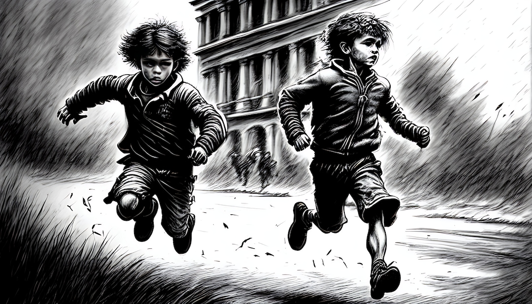 Children Are Most Affected by War,no War, Watercolor Art, Home Decor ...