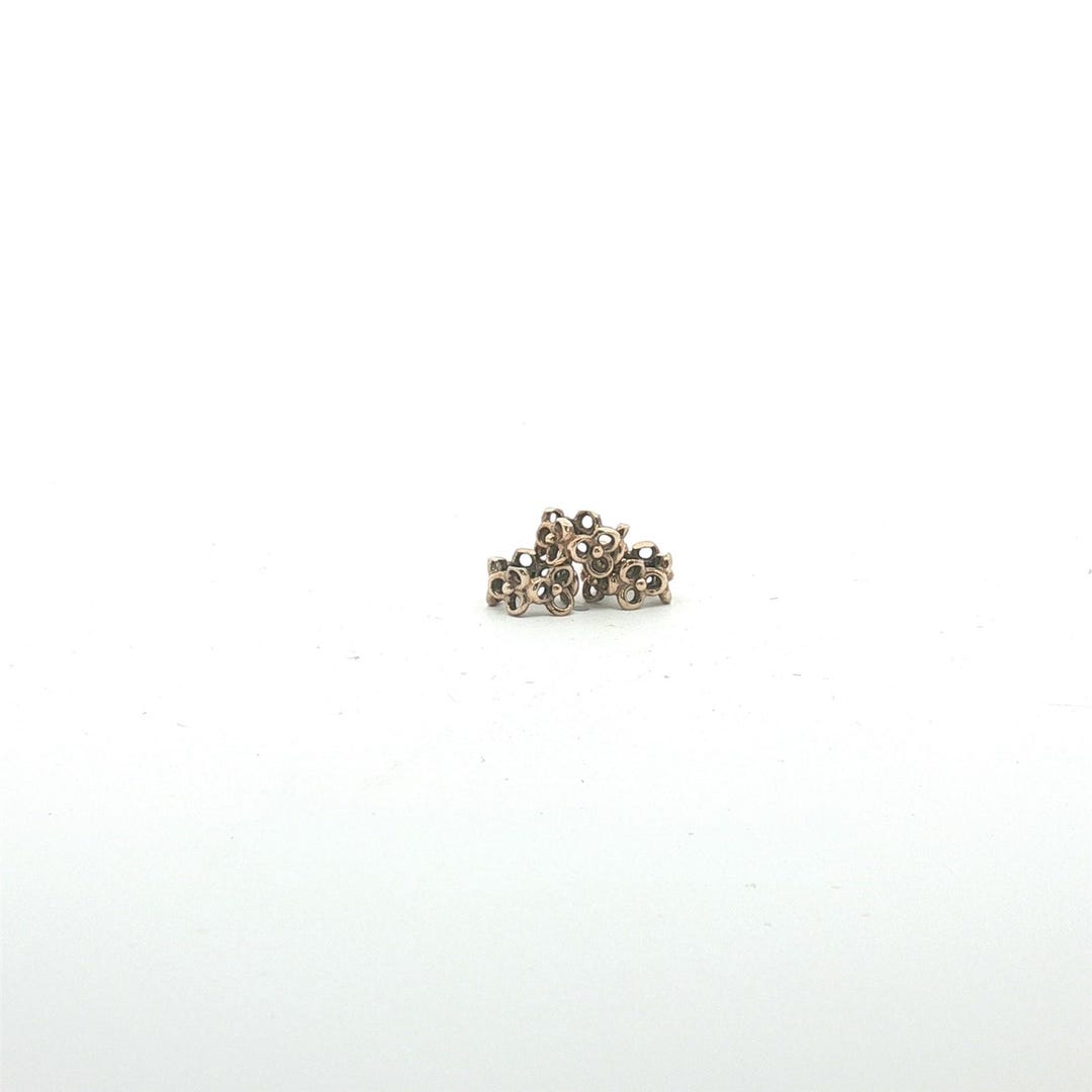 Vintage 14KY Pandora Trinity Flower Set of 3 Spacers 750451 - Etsy