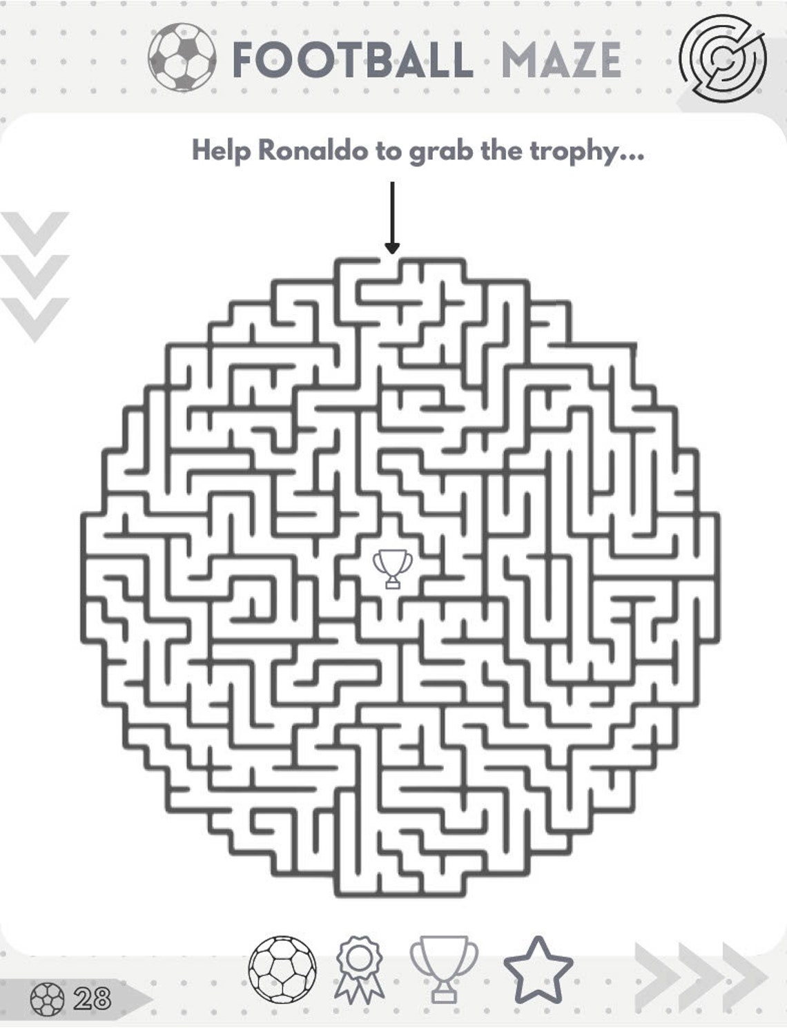 Cristiano Ronaldo Activity Book: 60 Pages of Football Fun (digital ...