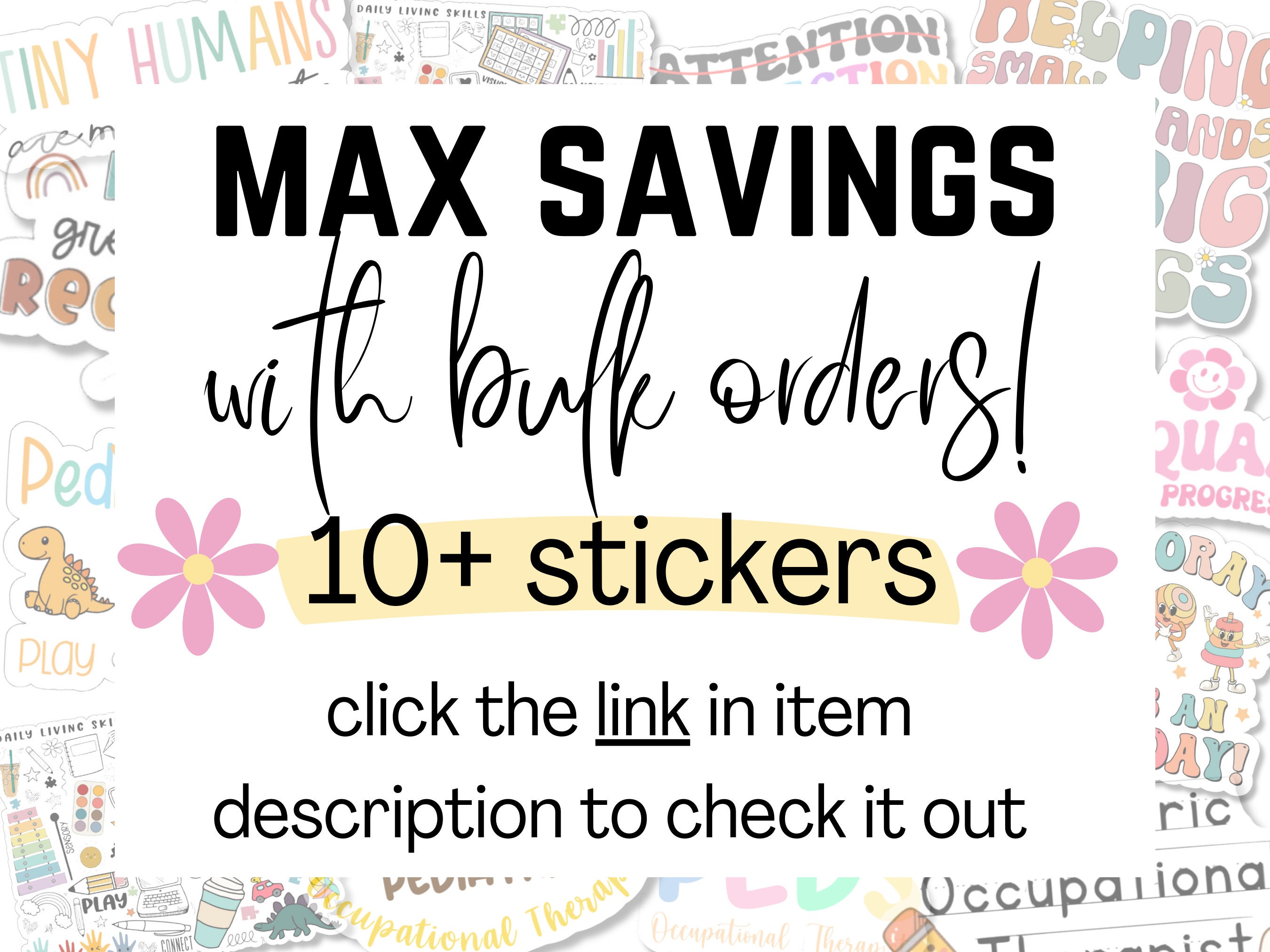 OT Sticker Set, Occupational Therapist Sticker Bundle, Occupational ...